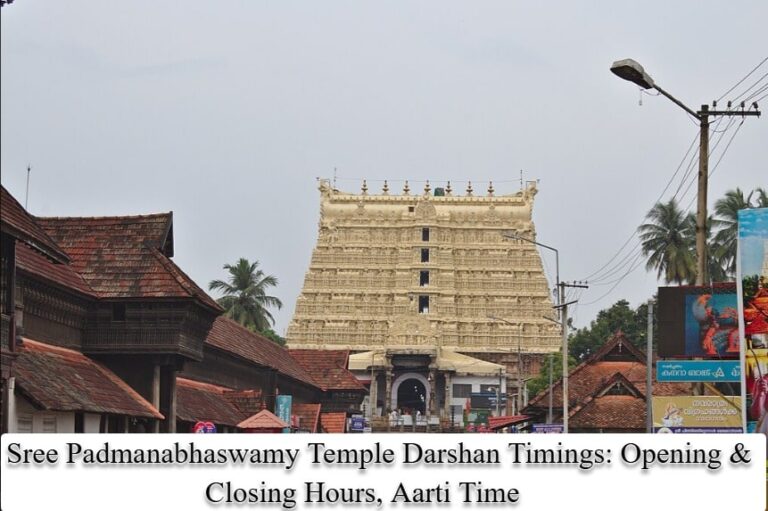 Sree Padmanabhaswamy Temple Darshan Timings: Opening & Closing Hours ...